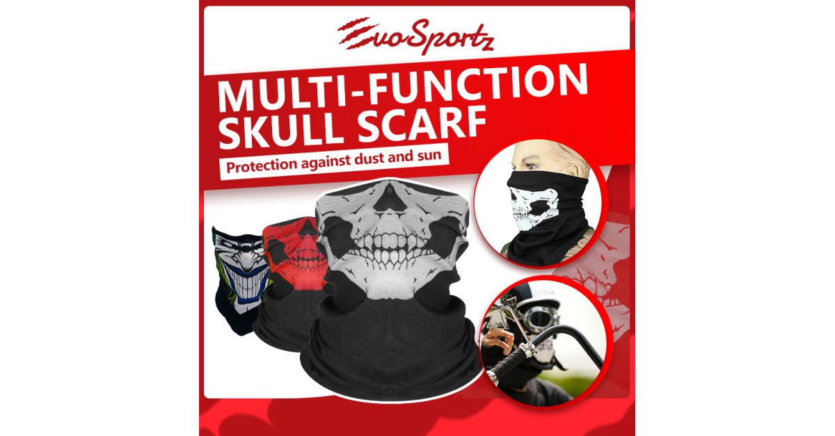 Multi-Function Skull Scarf | EvoSportz Singapore