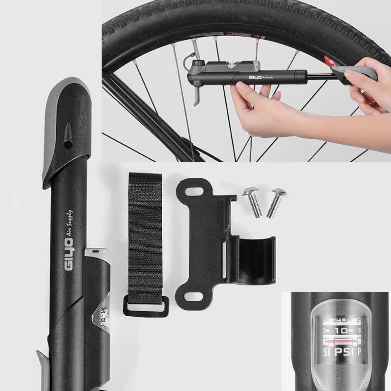 Giyo Mini Hand Pump GP-41S | EvoSportz Singapore