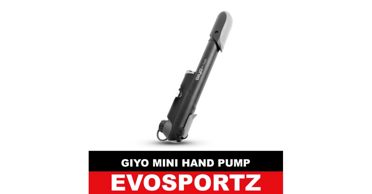 Giyo Mini Hand Pump GP-41S | EvoSportz Singapore