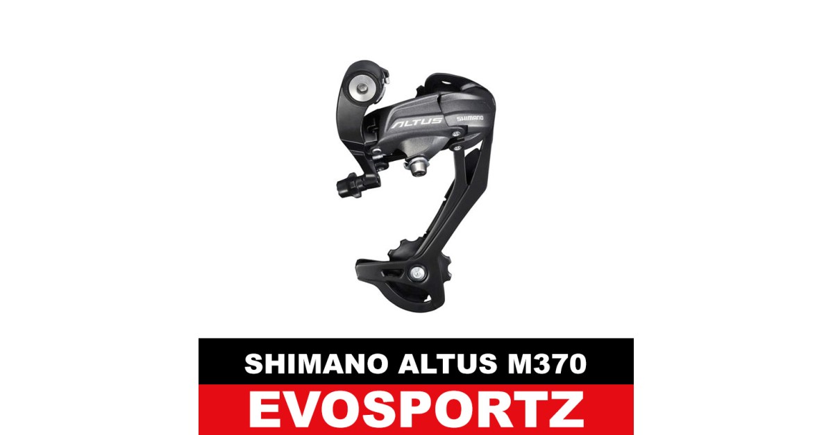 Shimano Altus RD-M370 Rear Derailleur | EvoSportz Singapore