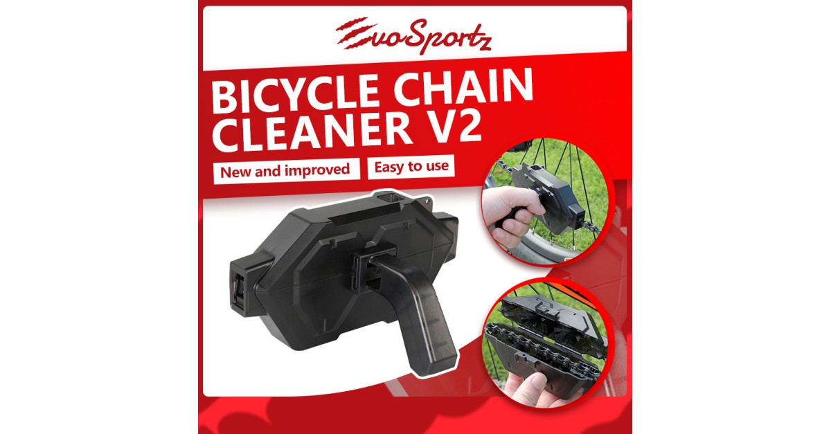 Bicycle Chain Cleaner V2 Black | EvoSportz Singapore