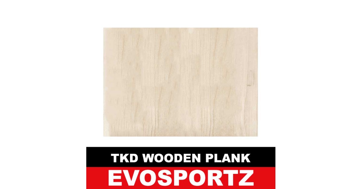 Taekwondo Wooden Plank | EvoSportz Singapore