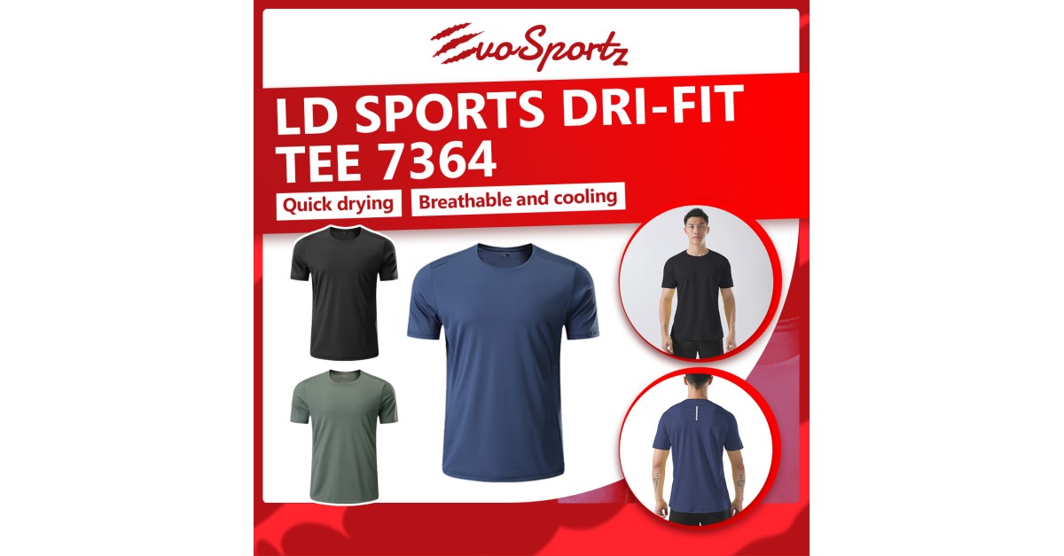 LD Sports Dri-Fit Tee 7364 | EvoSportz Singapore