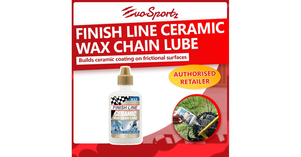 Finish Line Ceramic Wax Chain Lube | EvoSportz Singapore