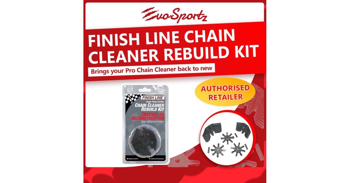 Finish Line Chain Cleaner Rebuild Brush Kit | EvoSportz Singapore