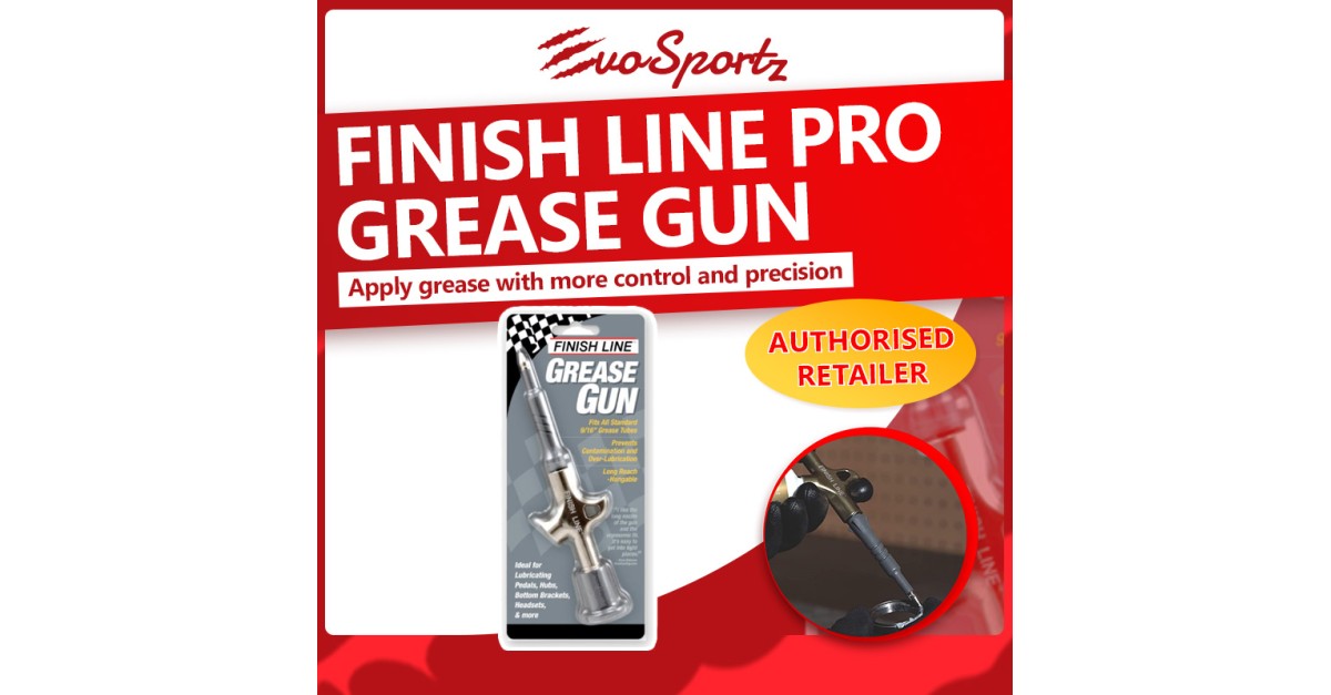 Finish Line Pro Grease Gun | EvoSportz Singapore