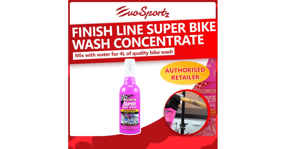 Finish Line Super Bike Wash Concentrate | EvoSportz Singapore