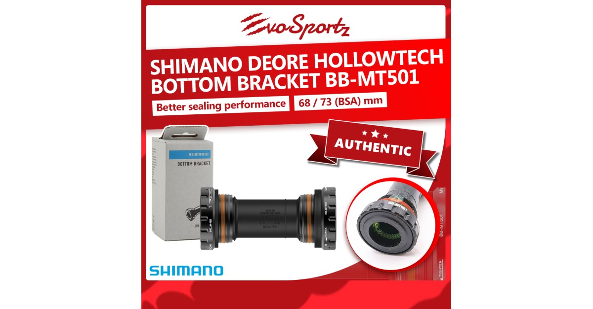 Shimano Deore BB-MT501 Hollowtech Bottom Bracket | EvoSportz Singapore