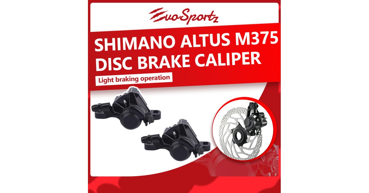 Shimano Altus BR-M375 Disc Brake Caliper | EvoSportz Singapore
