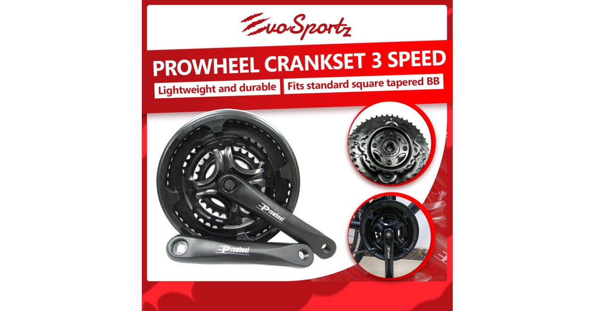 Prowheel Crankset 3 Speed | EvoSportz Singapore