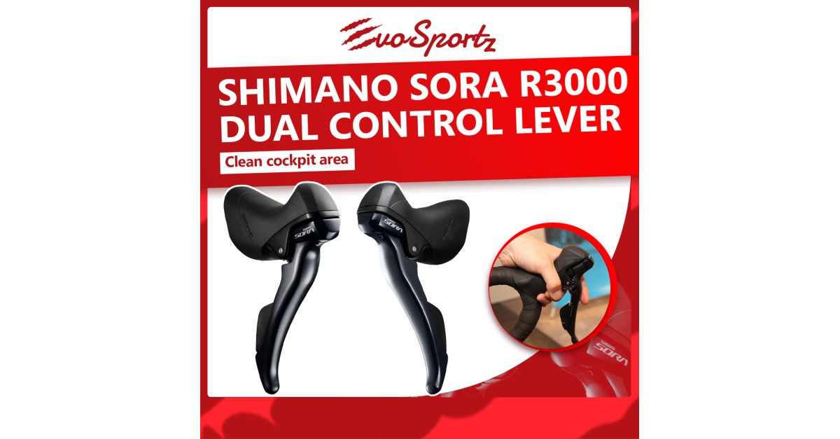 Shimano Sora R3000 Dual Control Lever | EvoSportz Singapore