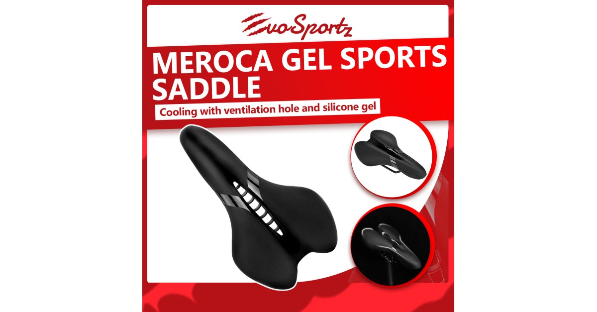 Meroca Gel Sports Saddle | EvoSportz Singapore