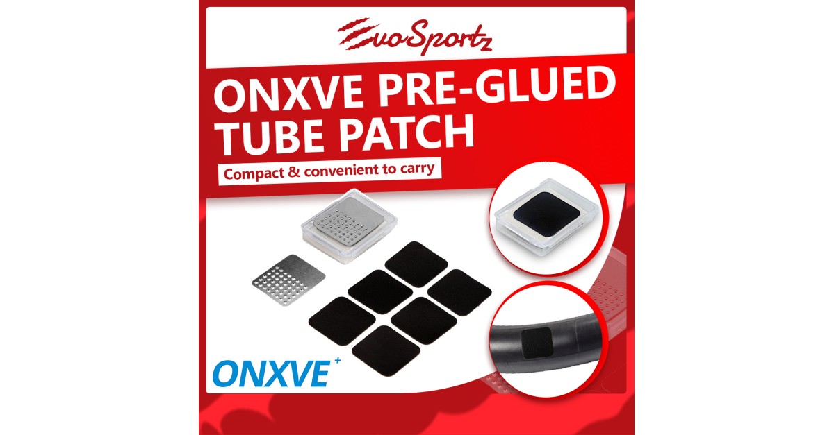 ONXVE Pre-Glued Tube Patch | EvoSportz Singapore