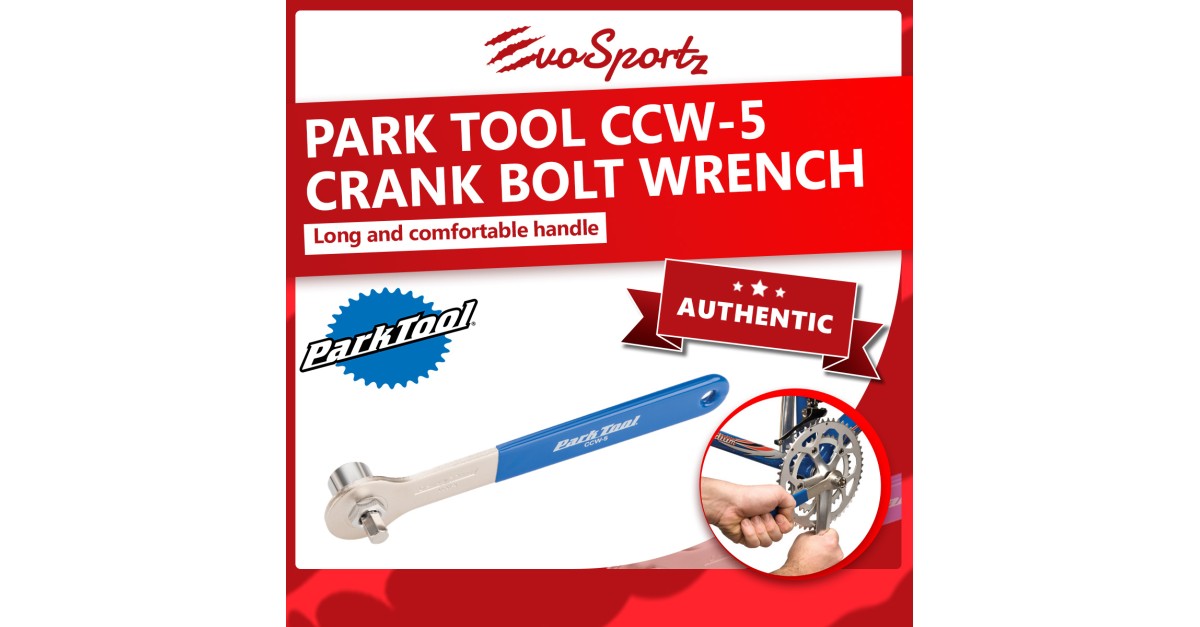 Park Tool Crank Bolt Wrench CCW-5 | EvoSportz Singapore