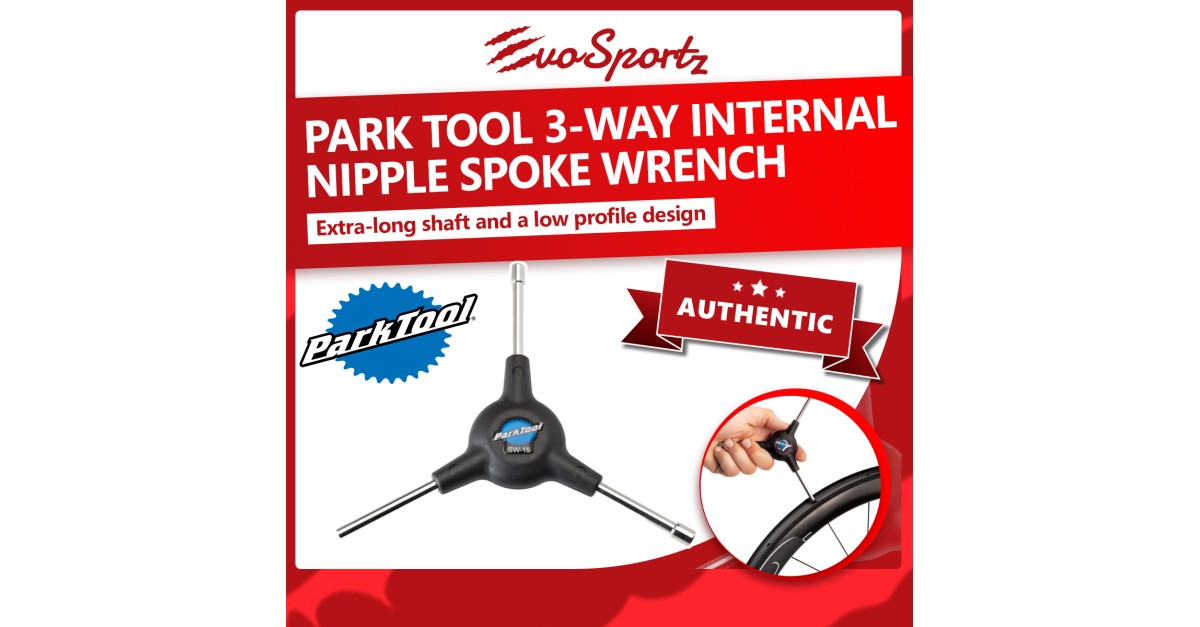 Park Tool 3 Way Internal Nipple Wrench SW-15 | EvoSportz Singapore